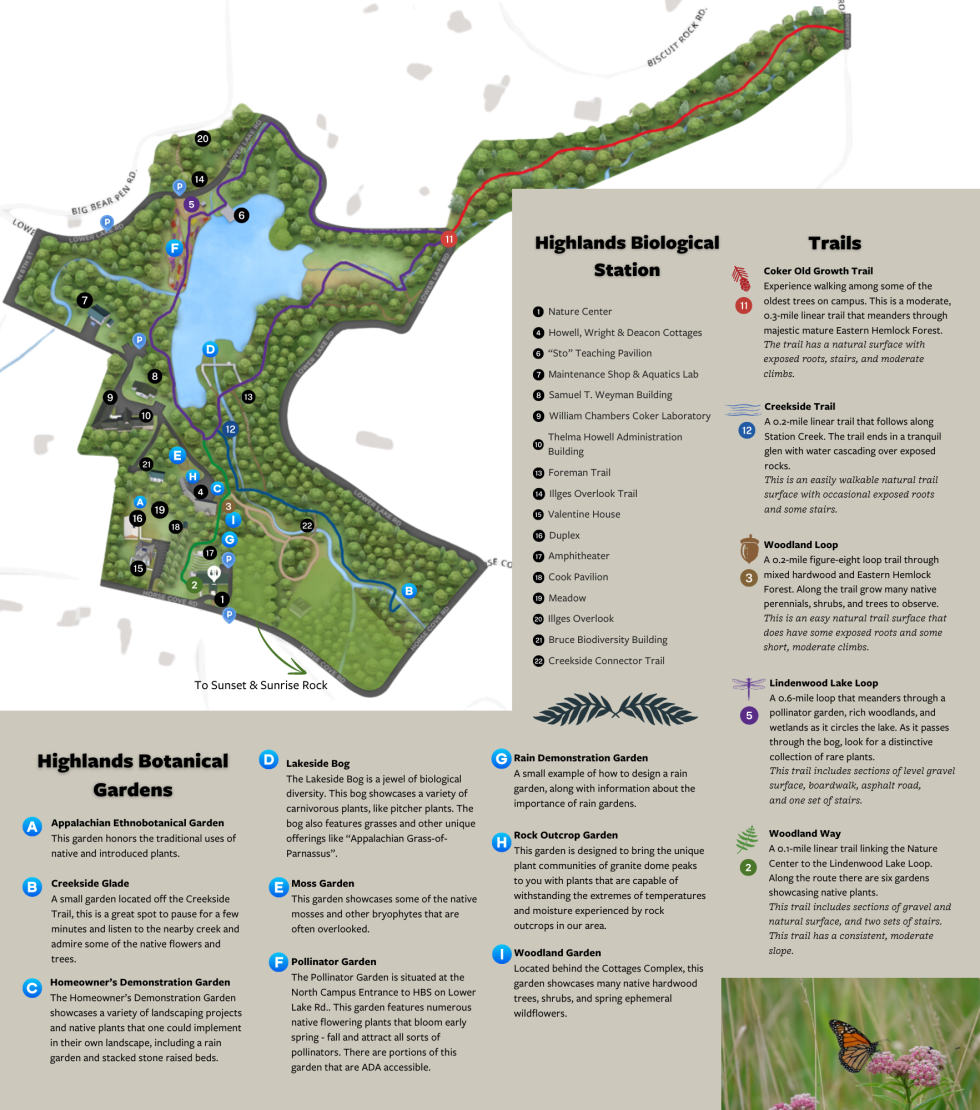 Trails - Highlands Biological Station
